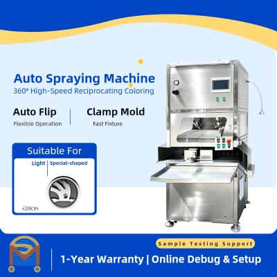 China Multi-axis Automatic Spraying Equipment for Automotive Logo Badges for sale