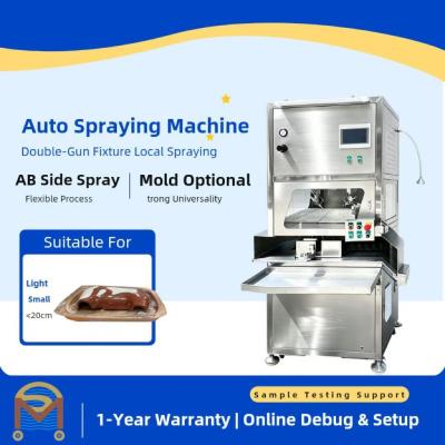China Automatic Spraying Machine for Plastic Cow Toy Surface Coating Treatment for sale