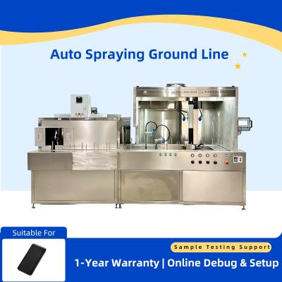 China Power Bank Shell Automatic Spray Coating Equipment for Gloss Paint Finishing for sale