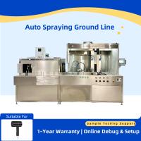China Blow Dryer Shell Precision Automatic Spray Coating Equipment for Water Based Paint Application for sale