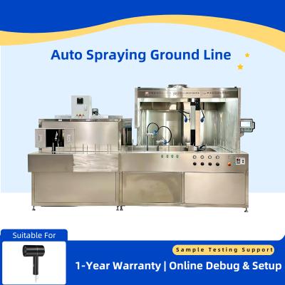 China Blow Dryer Shell Precision Automatic Spray Coating Equipment for Water Based Paint Application for sale