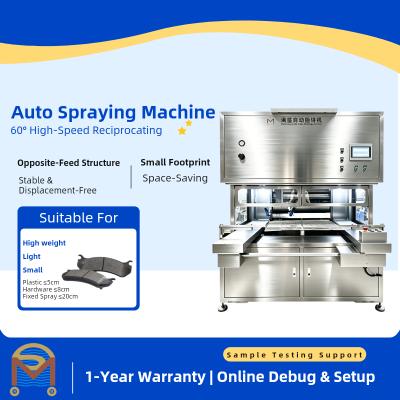 China Compact Brake Pad Automated Coating Production Line for sale