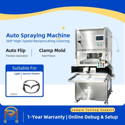 China Automatic Surface Coating Production Line for Automotive Emblem with Precise Color Finishing for sale