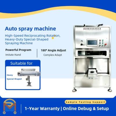 China Plastic Spray Coating Machine for Printer Housing Custom Painting of Plastic Printer Shell Parts for sale