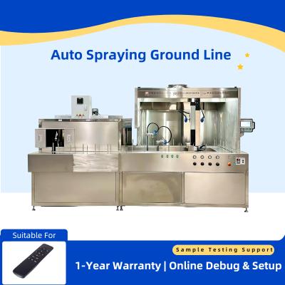 China Remote Control Housing Automatic Spray Painting Machine for Uniform Gloss Paint Finishing for sale