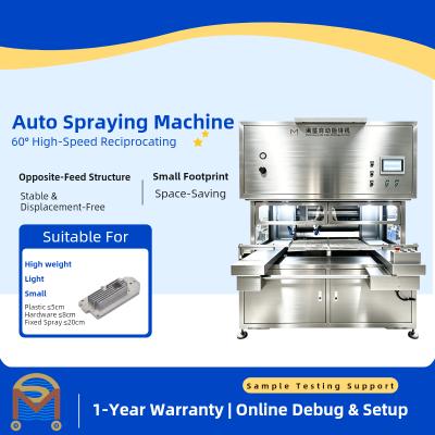 China Intelligent Continuous Conveyor Painting Line for Aluminum Radiator Anti-corrosion Coating for sale