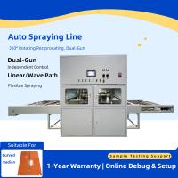 China Computer Parts Automatic Spray Painting Machine Coating Production Line for PC Chassis Covers Keyboard Housings for sale