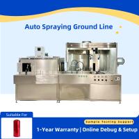 China Sound System Speaker Cabinet Spray Coating Equipment for Plastic Housing Finishing for sale
