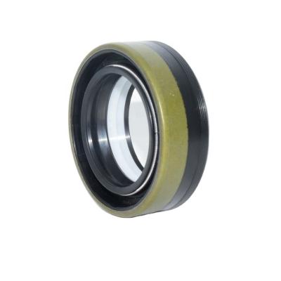 China wheel hub shaft seal rotary shaft oil seals with 33*82*14.5/15.5 mm size RWDR-RASSETTE type NBR material for sale