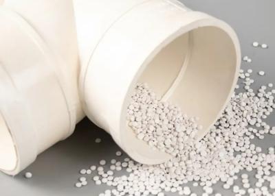 China Hard Rigid CPVC PVC Raw Material Compound Granules for Pipe Fitting 70°C 105°C for sale