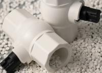 China Rigid Injection PVC Compounds For 400mm Pipe Fittings for sale