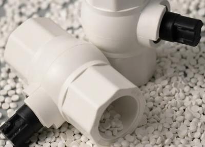 China Rigid Injection PVC Compounds For 400mm Pipe Fittings for sale