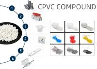 China CPVC Resin Chlorinated Polyvinyl Chloride Compound Granules for Pipe Fitting 99.5% Purity for sale