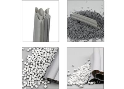 China PVC Compound Granules for Door Gasket Seal Strip Shockproof Waterproof 80A Hardness UL 80C for sale