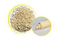 China CPVC Compound Granules for Injection Moulded Fittings 103 Degree Heat Resistance Raw Material for sale