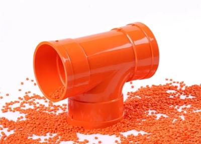 China PVC Compound K Value 65 for Pipe Fittings Rigid PVC Granules 25kg Bags for sale