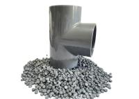 China UPVC Injection Grade Compound Pellets K30 for Pipe Fittings - 25kg Bags with 80°C Temperature Resistance for sale