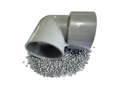 China UPVC Compound Granules K30 for Injection Pipe Fittings | 50-90 Shore A Hardness, 1.3-1.45 G/cm³ Density | Excellent Impact & UV Resistance for sale