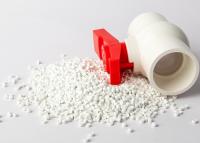 China PVC Compound Granules for Ball Valve Injection Molding 25kg Bag Impact Strength 7kJ/m2 for sale