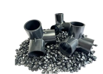China High Gloss PVC Resin Compound Granules 1.36-1.6 g/cm³ Density 70-88 Shore A Hardness for Injection Molding for sale