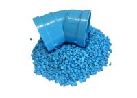 China PVC Compound Granules for UPVC Pipe Fittings - 1.36-1.6 g/cm³ Density, 70-88 Shore A Hardness, Injection Grade K30 for sale