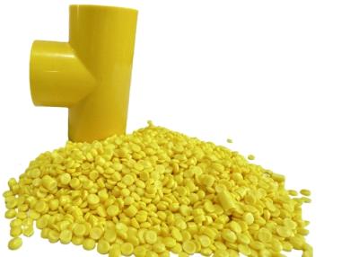 China Rigid PVC Compound Granules UPVC Injection Grade 1.36-1.55 g/cm³ for Pipe Fittings and Junction Boxes for sale