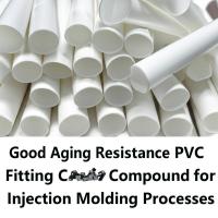 China Good Aging Resistance PVC Fitting Compound for Injection Molding Processes and Applications for sale