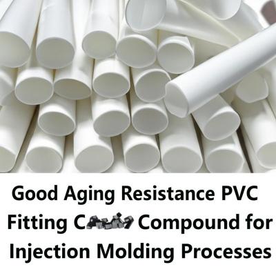 China Good Aging Resistance PVC Fitting Compound for Injection Molding Processes and Applications for sale