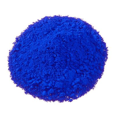 China Ultramarine Pigment Optical Brightening Agent for PVC Products - Non-Toxic Blue Pigment with 300°C Heat Resistance in 25kg Drums for sale