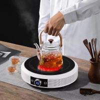 China Induction Cooker 3500W Black Gold Ceramic Glass Plate Single Burner for Cooking Food for sale