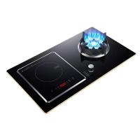 China Home 2 Burner Table Gas Stove Iron Burner Gas Cooker with Cast Iron Bracket and Steel for sale
