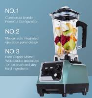 China 2-Speed Commercial Blender with Silent Sound Proof Cover and Flat Beater Accessories for sale