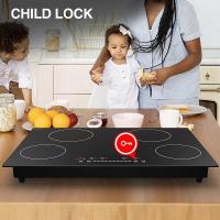 China Smooth Ceramic Cooktop Electric Induction Cooker 2200W for Hot Pot and Radiant Cooking for sale