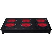 China Smooth Ceramic Cooktop Electric Induction Cooker 2200W for Hot Pot and Radiant Cooking for sale