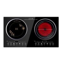 China 2 Burner power Household Induction Cooker Black Radiant-cooker Bulit-in Induction Hobs for sale