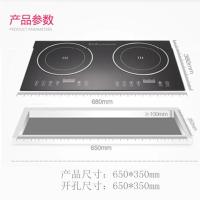 China 2 Burner power Household Induction Cooker Black Radiant-cooker Bulit-in Induction Hobs for sale