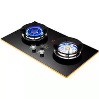 China Household Kitchen Cooking Gas Cooker Stove with SS Panel and Flipable Burner Safety for sale
