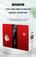 China Electric Household Countertop Drinking Water Purifier with 5 Filtration Stages and Tank for sale