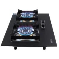 China Household Kitchen Cooking Gas Cooker Stove with SS Panel and Flipable Burner Safety for sale