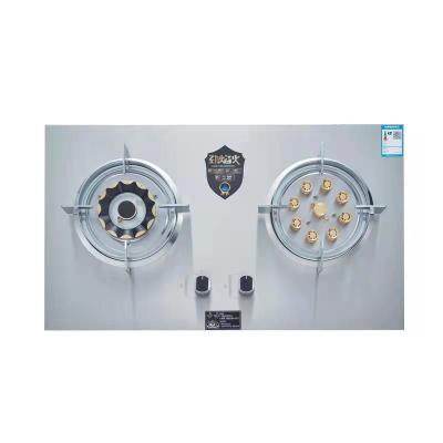 China Single Burner Gas Cooker with Stainless Steel Construction and Tempered Glass Surface for sale