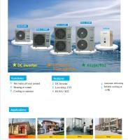 China Energy Saving 16KW 18KW 20KW 22KW Air to Water Heat Pump with Inverter Compressor for sale