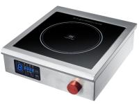 China 220V Square Commercial Induction Cooker 2000w with Piezoelectric Ceramic Ignition for sale