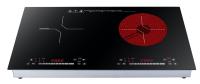 China 2 Burner Plates Gas Stove and Electric Double Stove Induction Cooker for Kitchen Cooking for sale