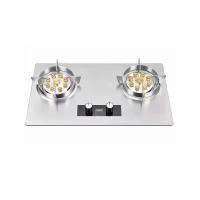 China Stainless Steel 3 Burner Gas Stove with Electronic Ignition and Flameout Protection for sale