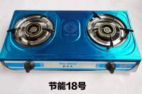 China Home Kitchen Table Gas Stove Iron Burner Gas Cooking Stove 2 Burner with Brass Nozzle for sale