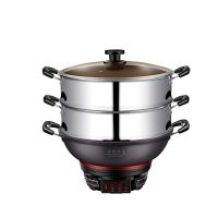 China 2021 Non-Stick Stainless Steel Wok and Pot Set for Commercial Egg Deep Frying Needs for sale