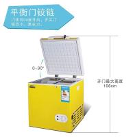 China Capacity 90L 12v 220v ac dc freezer mini fridge for car draw solar chest refrigerator for sale