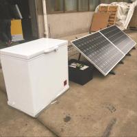 China Energy-Saving Solar Powered Fridge Freezer Refrigerator 450*410*655 Inches Dimensions for sale