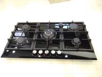 China Countertop Kitchen Stove with 5 Burners N.G. or L.P.G Gas Type Commercial Cooker for sale