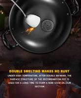 China Stainless Steel Electric Skillet 28cm Portable Multi-purpose Soup Pot for Home Cooking for sale